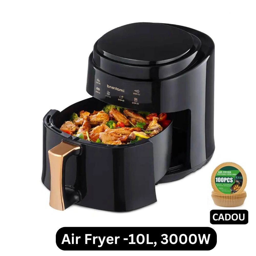 Air Fryer Friteuza Profesionala - Cuva 10L , 3000W, Digitala ...